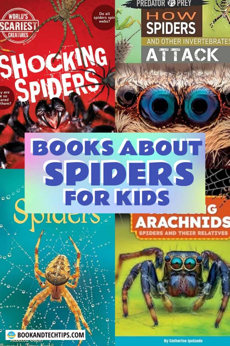 Books About Spiders for Kids: 34 Engaging Titles - Book and Tech Tips